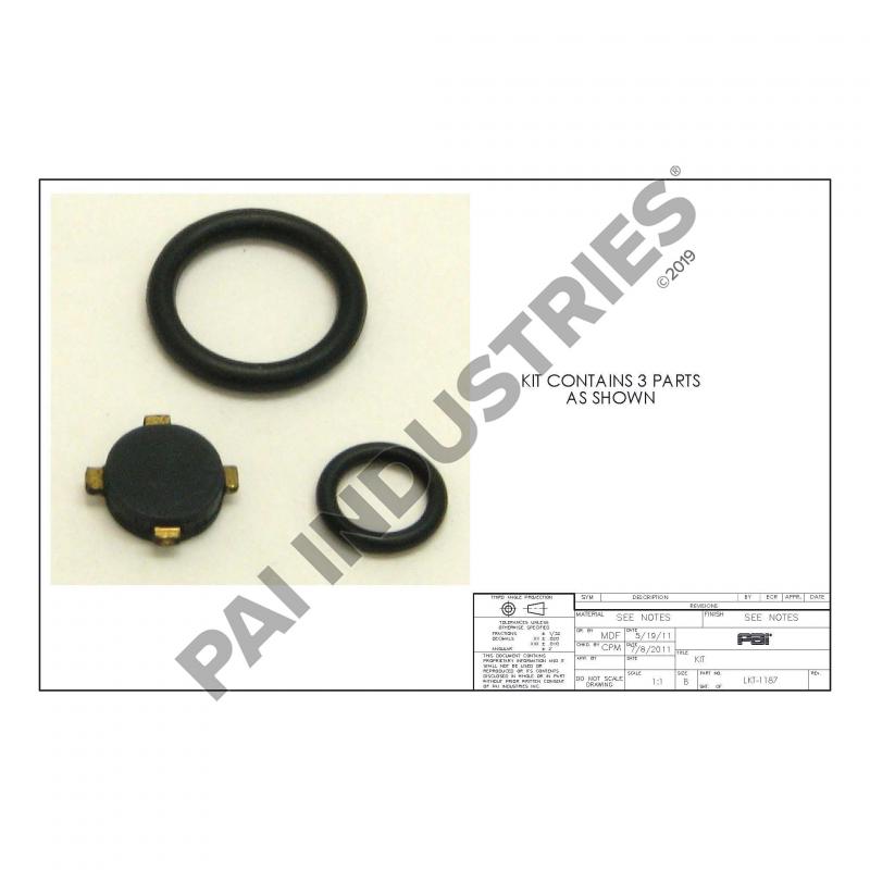 CONTROL VALVE REPAIR KIT 745-101805